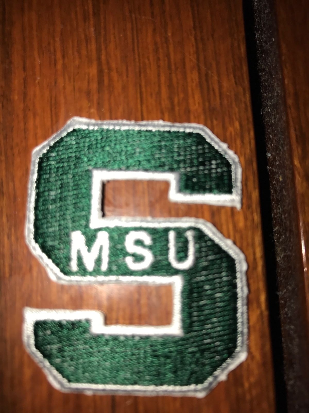 MICHIGAN STATE MSU IRON ON PATCH 1 1/2" | eBay