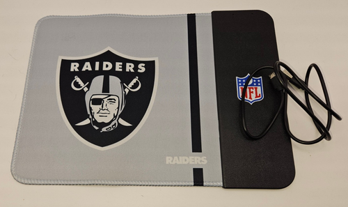 Wireless Charging Mouse Pad - NFL Raiders - Open Box | eBay