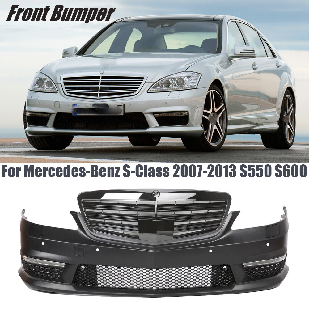 Front Bumper W/DRLs For Mercedes Benz S-Class W221 S550 07-13 S63/S65 ...