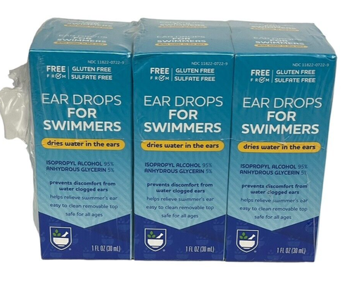 NEW Pack of 6 Rite Aid Ear Drops for Swimmers 11/2025 11822072298| eBay