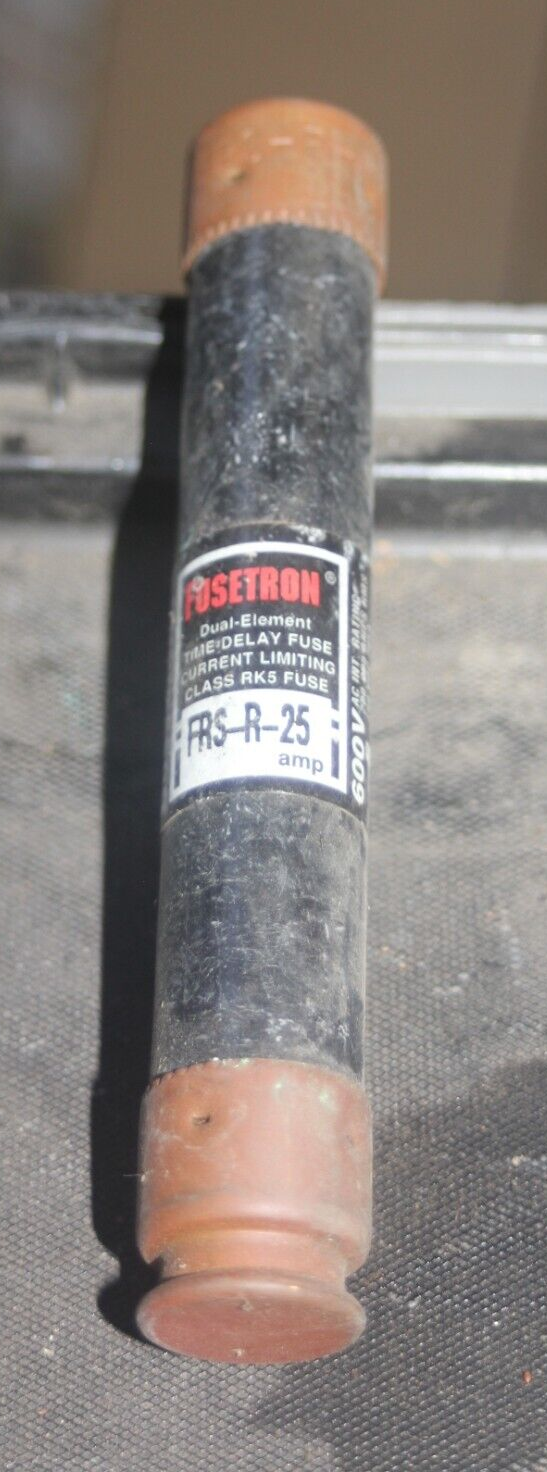 Fusetron Dual Element Time Delay Fuse FRS-R-25 | eBay