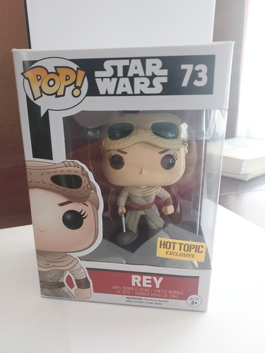 Funko Pop! Vinyl: Star Wars - Rey (w/ Goggles) - Hot Topic (Exclusive ...