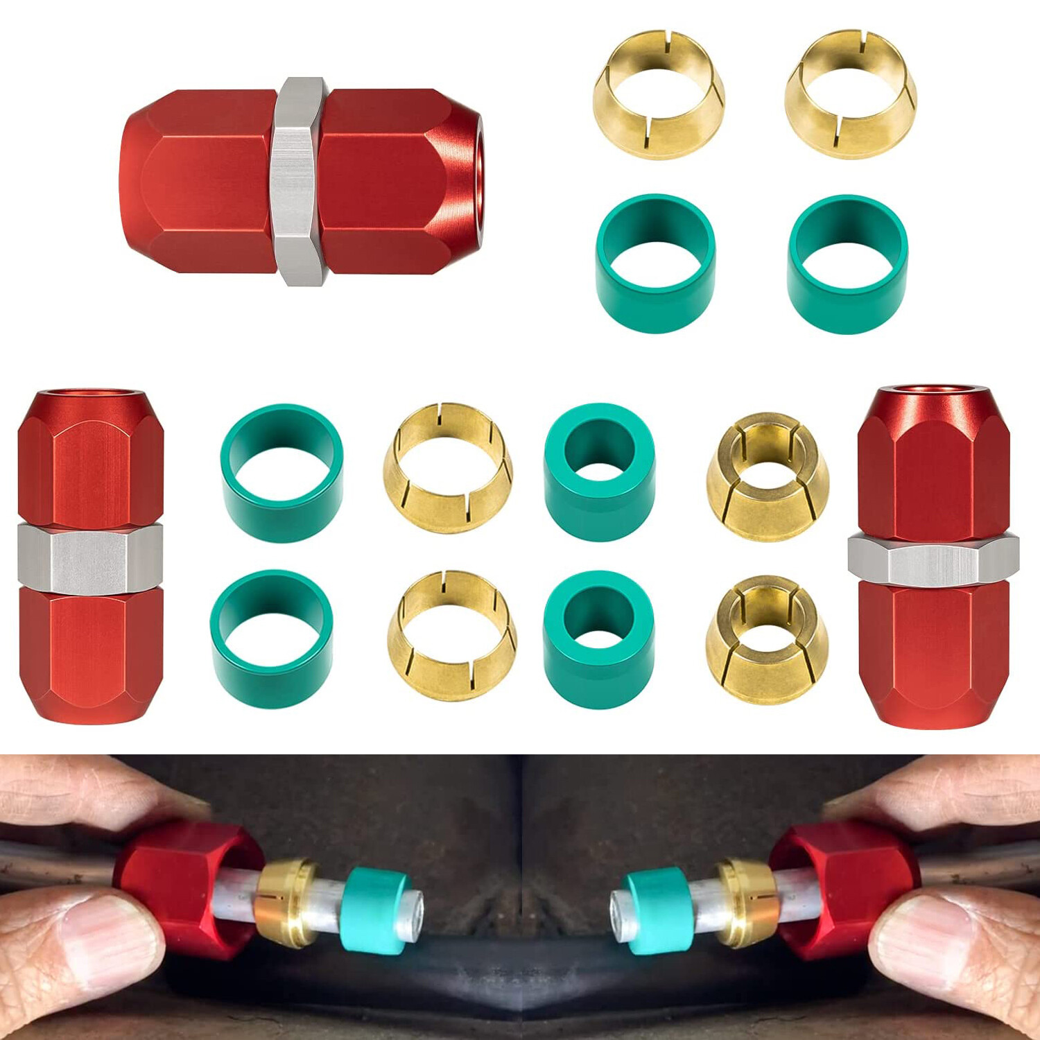 800-640 800-641 800-642 AC Line Splice Connectors Repair Kit 5/8'' 3/8 ...