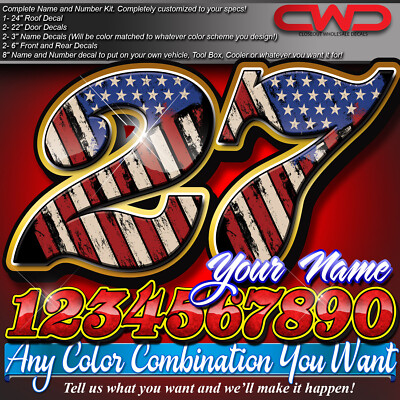 RACE CAR NUMBERS SET DIRT LATE MODEL MODIFIED STREET STOCK IMCA ...