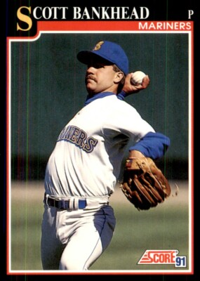 1991 Score Scott Bankhead Seattle Mariners #817 | eBay