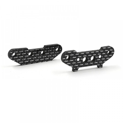 Yeah Racing KYOP-007BK/S Carbon Front & Rear Suspension Mount: Kyosho ...