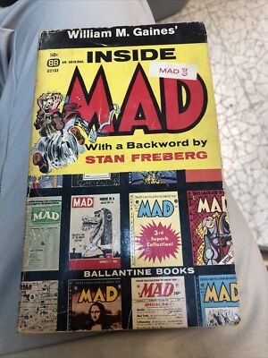 Inside MAD By William M Gaines With Backward By Stan Freiburg Pocket ...