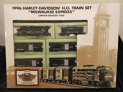 Harley-Davidson H.O. Train Set "Milwaukee Express" Limited Edition | eBay