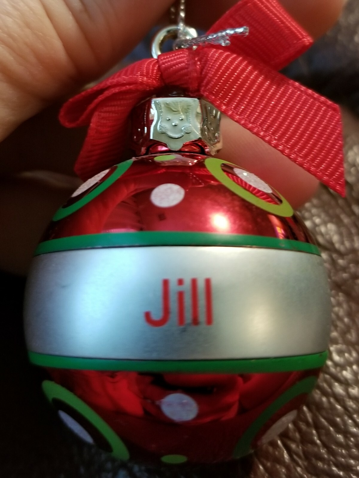 Gantz Christmas Ball Name Ornament Jill | eBay