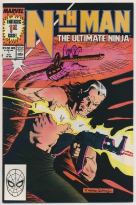 Nth Man #1 Comic Book - Marvel Comics! The Ultimate Ninja | eBay
