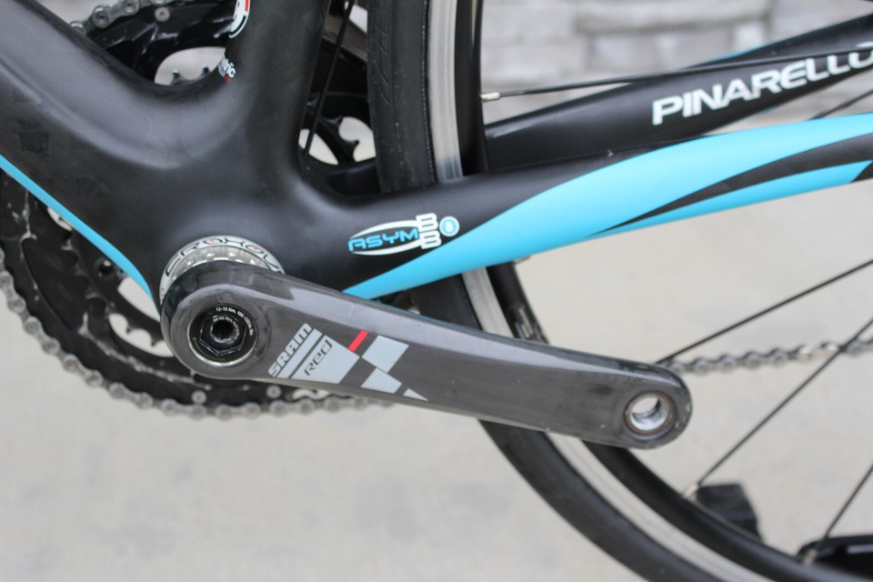 57 cm - 2012 Pinarello FP Quattro - Carbon - 17lb - SRAM Red - INV 822 ...