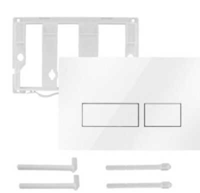 Toilet Cistern Flush Push Plate White - Compatible Sigma 20 30 50 | eBay UK