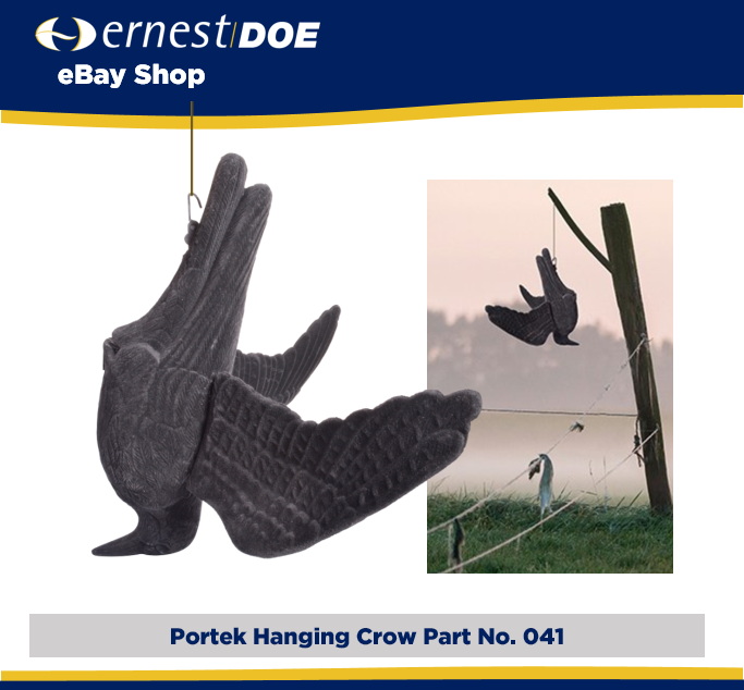 Portek Hanging Crow Bird Scarer Traditional Bird Scarer 041 Easy To Use ...
