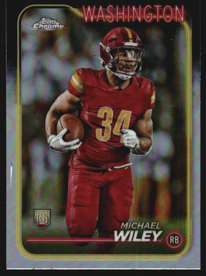 2024 Topps Chrome Refractors #300 Michael Wiley | eBay
