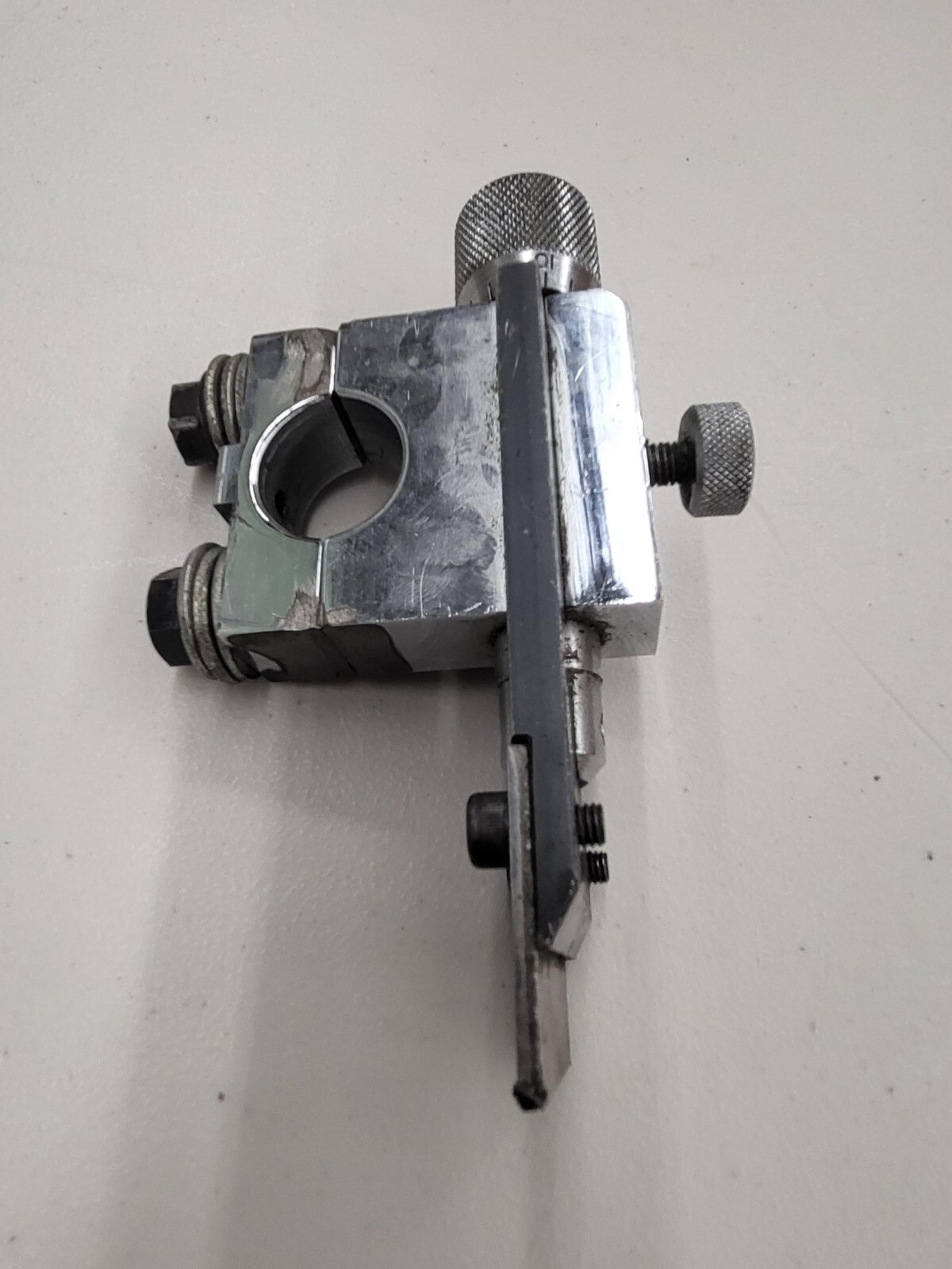 Press Brake Shear Manual Back Gauge Gage 2.5" Finger Adjustable Free ...
