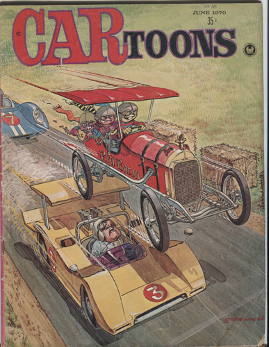 CARtoons June 1970 Bruce Steffenhagen Jim Mueller Mike Arens 070820DBE ...