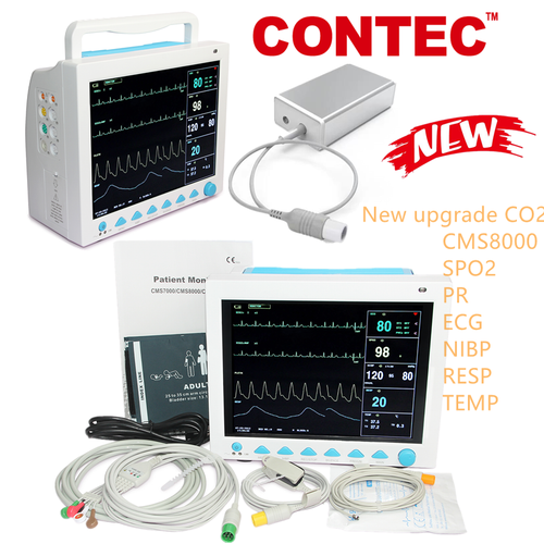 ICU/CCU Vital Signs Monitor CONTEC 6 Parameter 12"Color LCD Screen ...