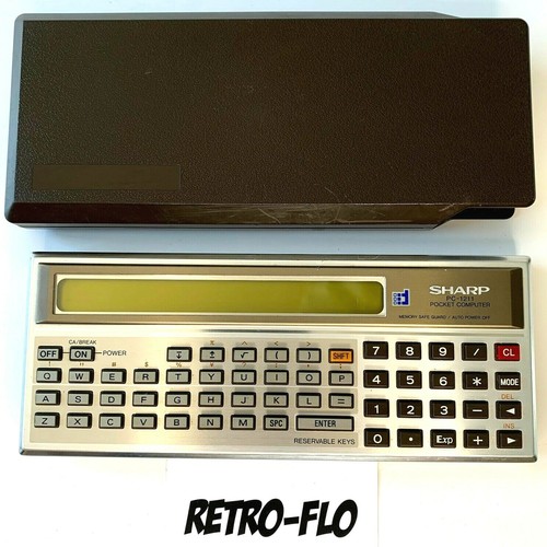 Sharp PC 1211 Pocket Computer Electronic Calculator - Vintage - Rare | eBay
