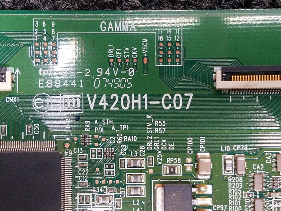 LG 47" 47LG50-UA T-CON BOARD UNIT V420H1-C07 TIMING CONTROL | eBay