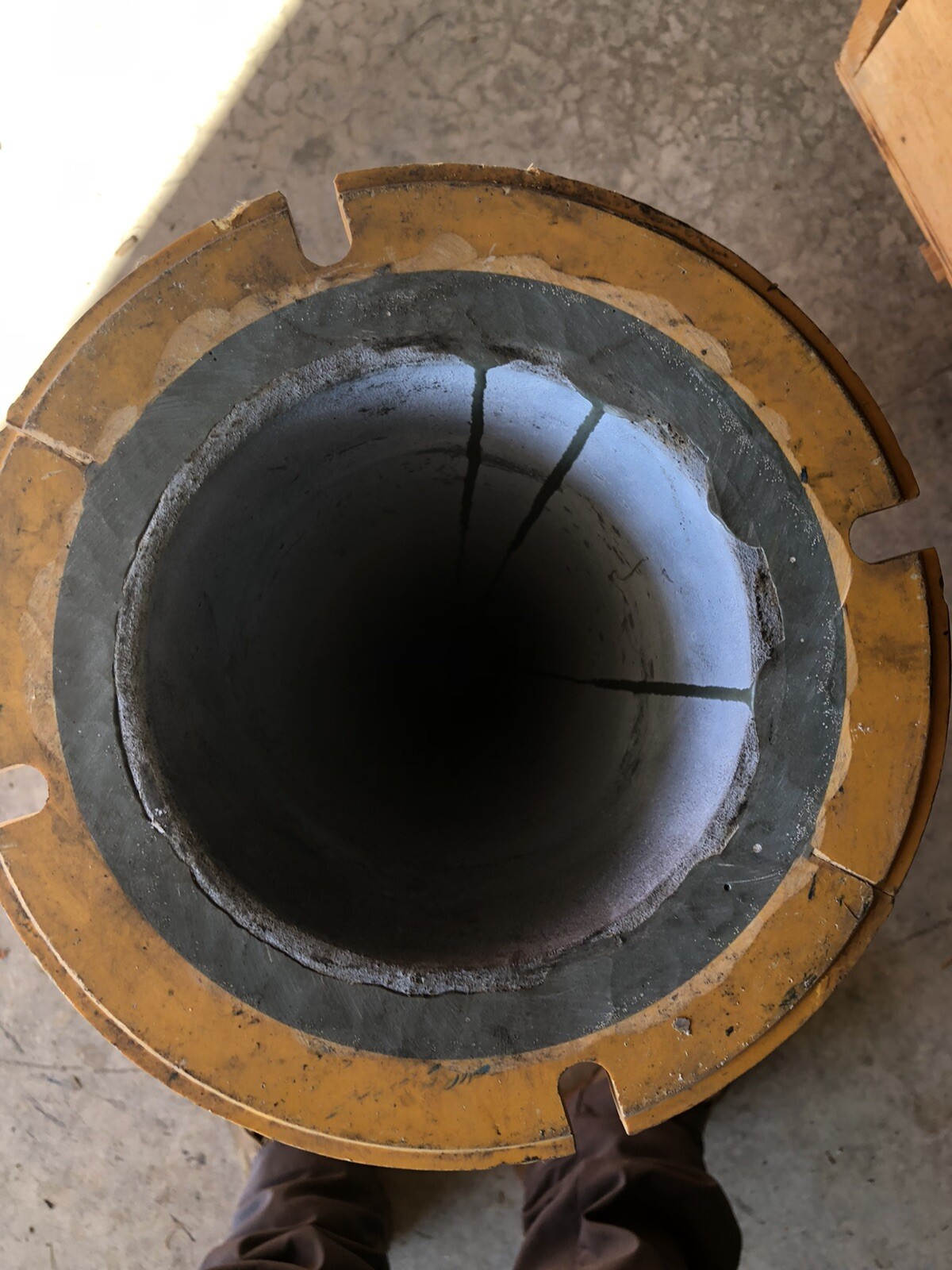 Warman Weir Cyclone Segment Fiberglass Ceramic Lined Cone Hydrocyclone ...