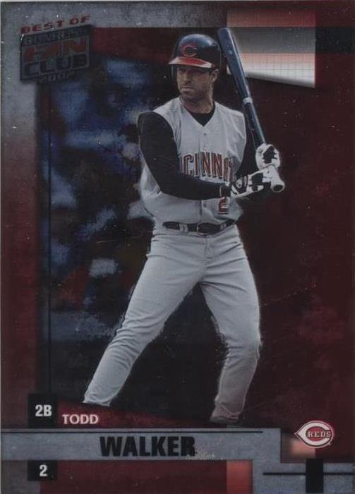 2002 Donruss Best of Fan Club - Todd Walker #145 National Convention ...