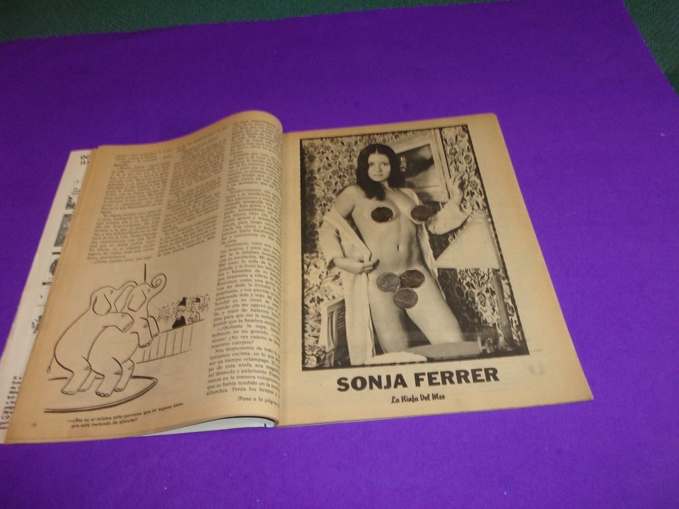 VINTAGE 1975 PIMIENTA! MEN'S MAGAZINE WITH ROBERTA PEDON, BARBI BENTON ...