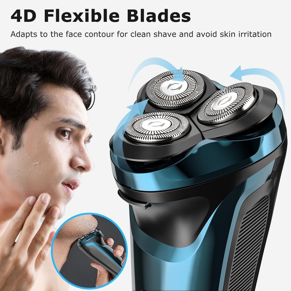 Snapbuy Electric Razor for Men, Pro of Father USB Blue | eBay