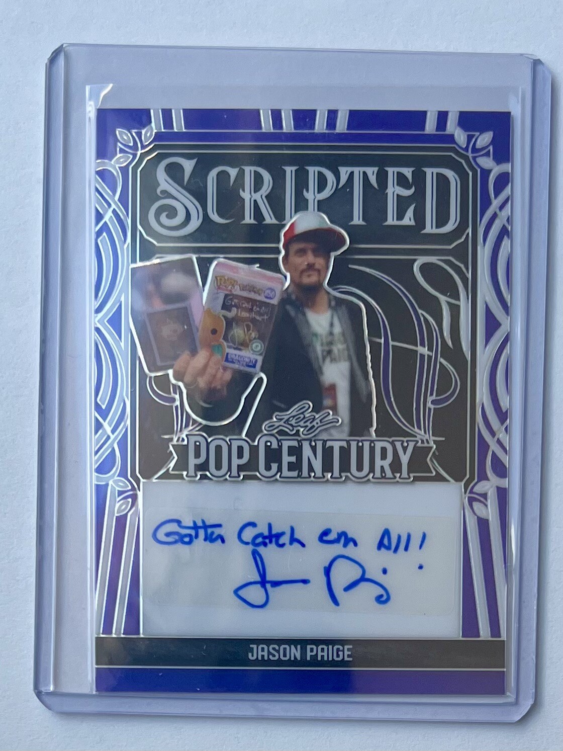 2024 Leaf Metal Pop Century Jason Paige Scripted Gotta Catch Em All ...
