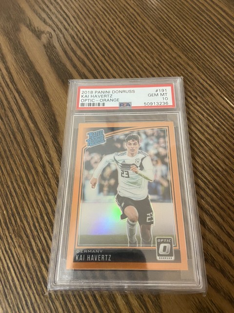 2018-19 Panini Donruss - Rated Rookie Optic Orange #191 Kai Havertz /99 ...