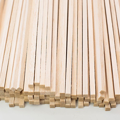 5/10/20PCS 30CM Balsa Square Wood Stick DIY Model Handmade Hobby Wooden ...