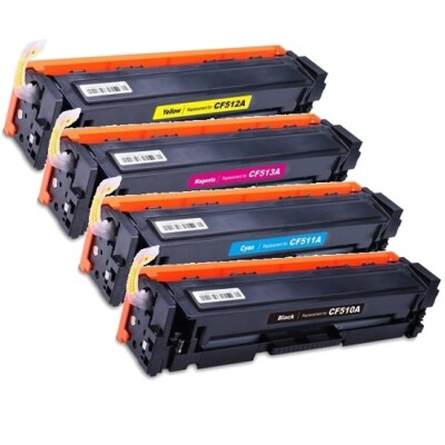 4x CF510A-CF513A Toner for HP Color Pro M154 M154a M154nw M180 M181 ...