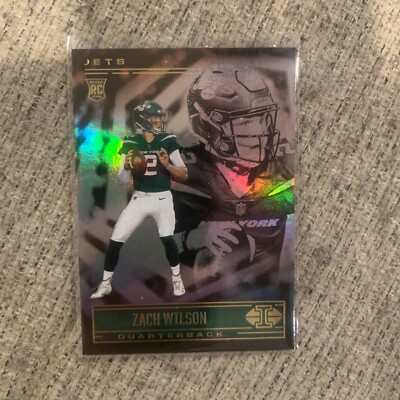 2021 Panini Illusions - #60 Zach Wilson (RC) Rookie New York Jets A100 ...
