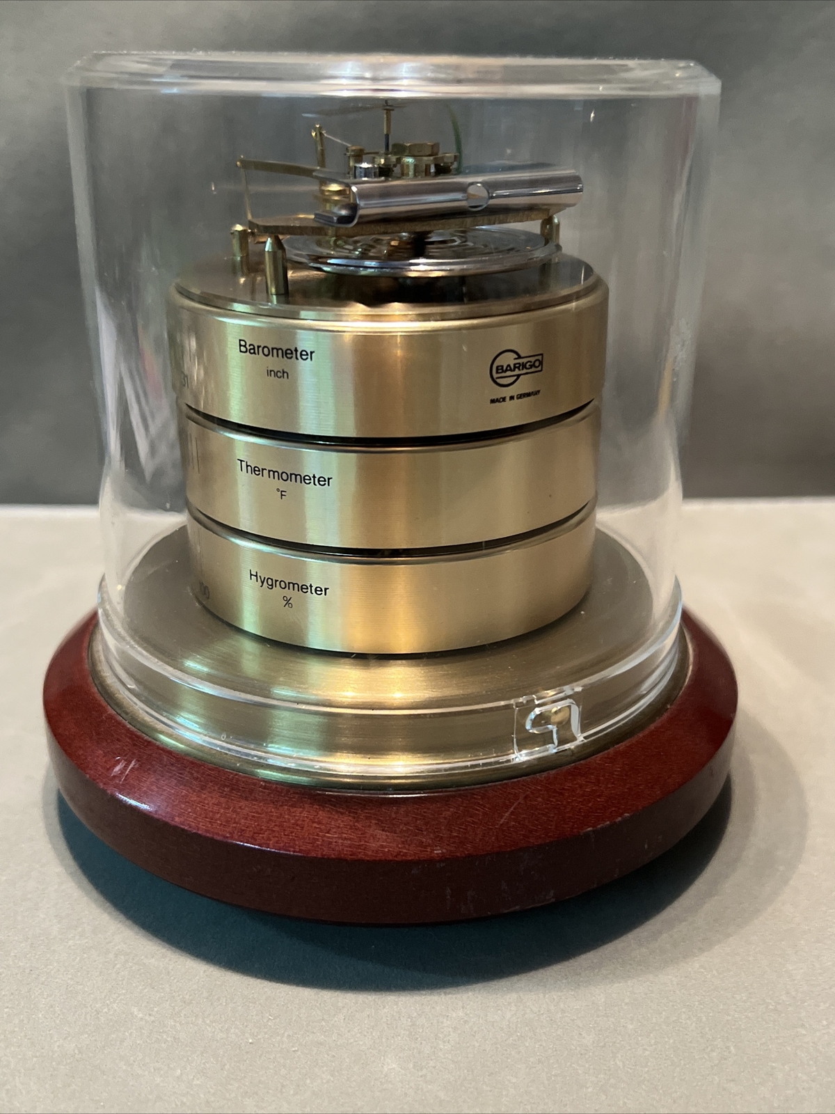 BARIGO WEATHER STATION Barometer, Thermometer & Hygrometer Germany | eBay