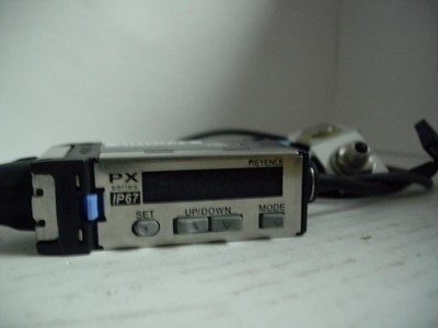 KEYENCE PX-10 IP67 SENSOR AMPLIFIER C/W SENSORS ATTACHED NEW!! WOW!! | eBay