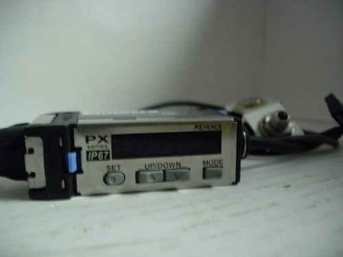 KEYENCE PX-10 IP67 SENSOR AMPLIFIER C/W SENSORS ATTACHED NEW!! | eBay