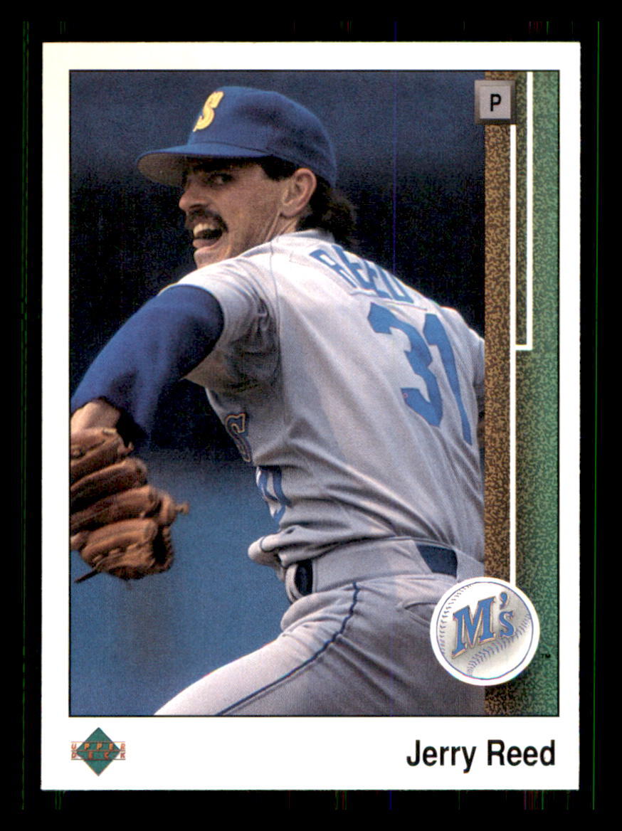 1989 BASEBALL 1989 Upper Deck Jerry Reed Seattle Mariners #529 1 | eBay
