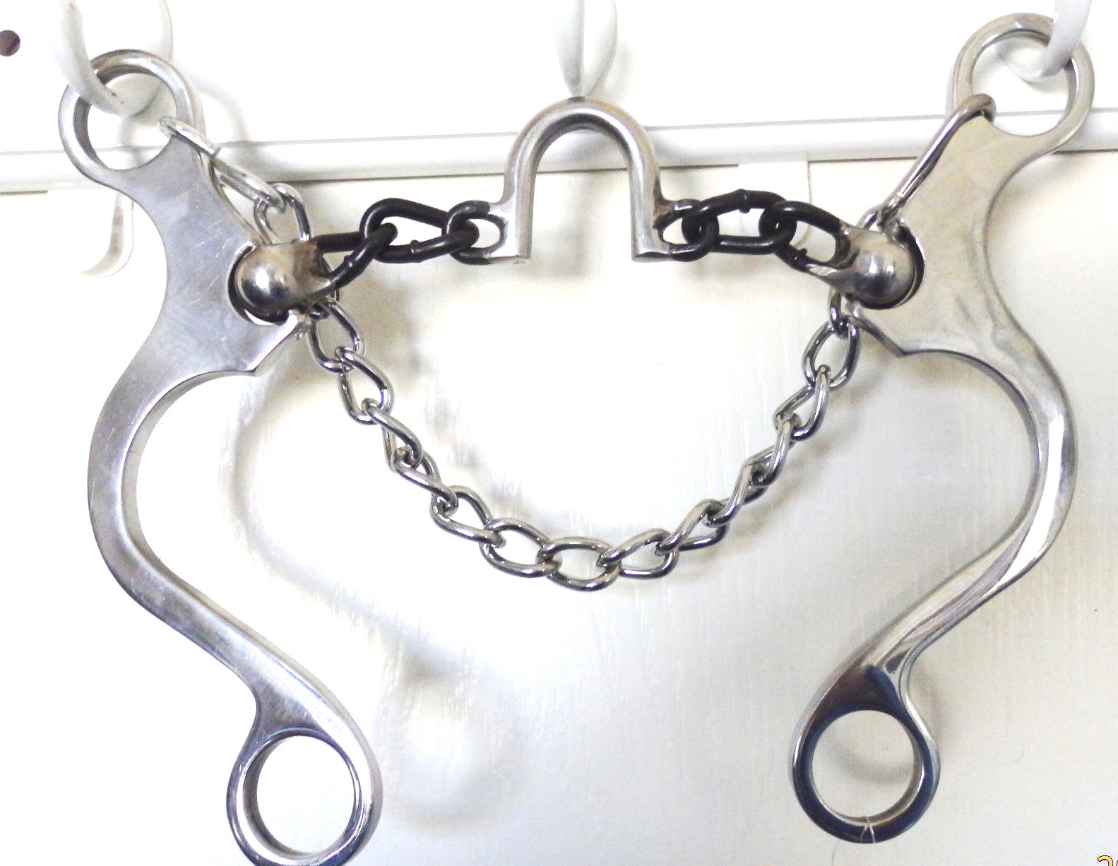 Formay SS cheek 5" chain ported/sweet iron chain mouth bit 177811 ...