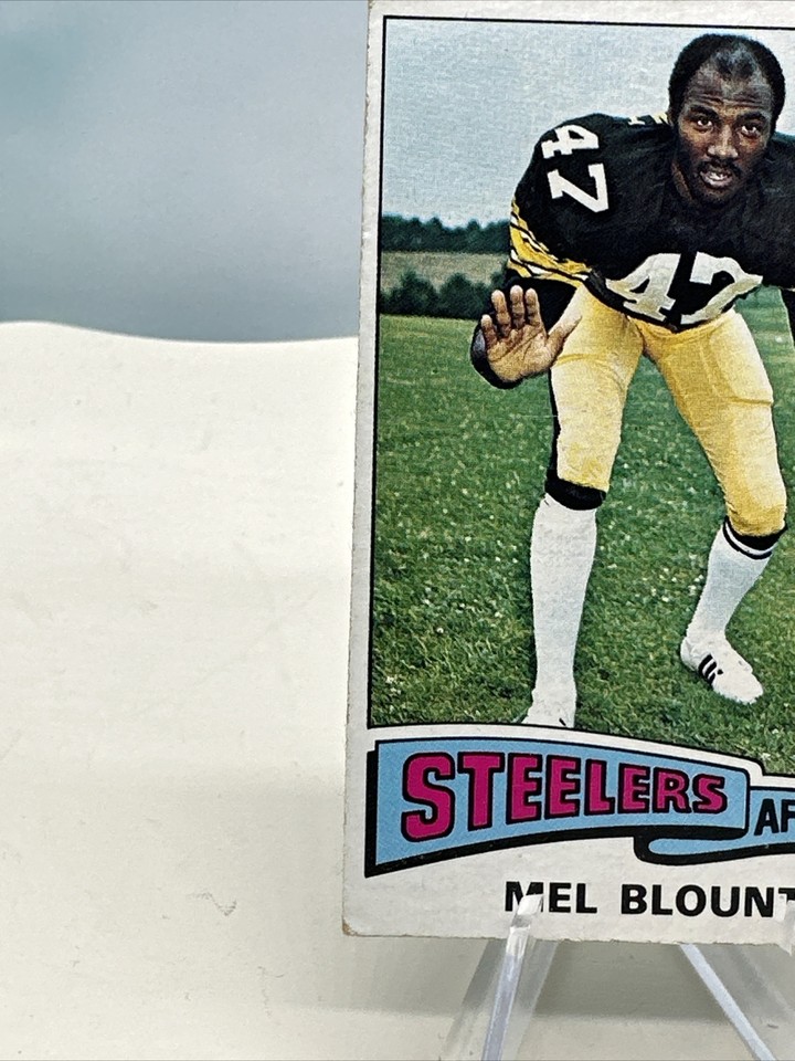 Mel Blount 1975 Topps RC #12 Sports NFL HOF Pittsburgh Steelers Trading ...
