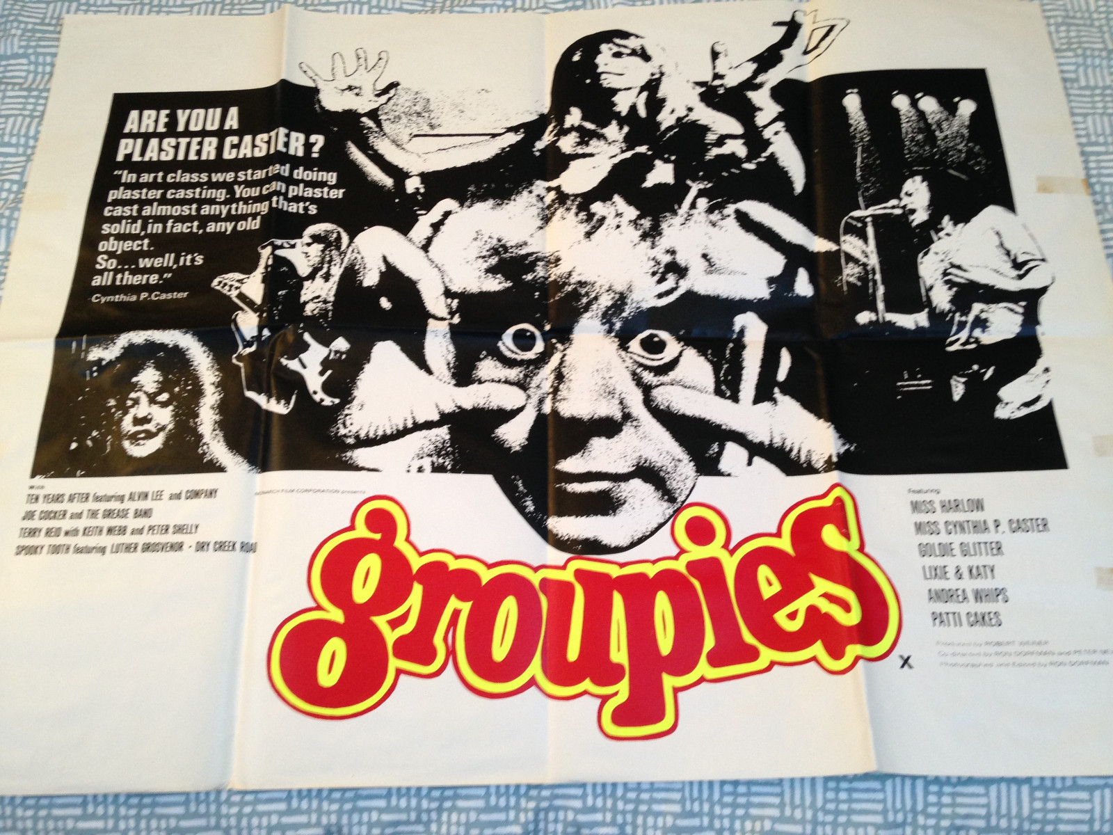 Groupies 1970 - Original Vintage Film Poster | eBay UK