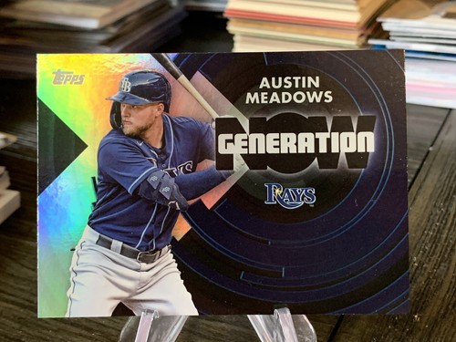 AUSTIN MEADOWS 2022 TOPPS SERIES 1 BASEBALL GENERATION NOW CARD #GN-25 ...