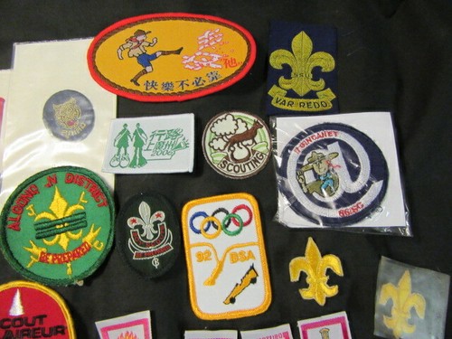 International Scouting Patch Lot of 21 Patches & FDL Embroidered ...