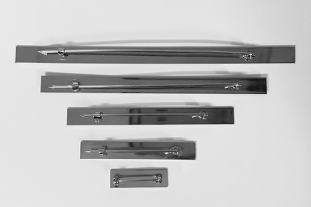 MEDAL MOUNTING BROOCH BARS, MEDAL RIBBON PIN ON BAR,CLUTCH AND PIN ...