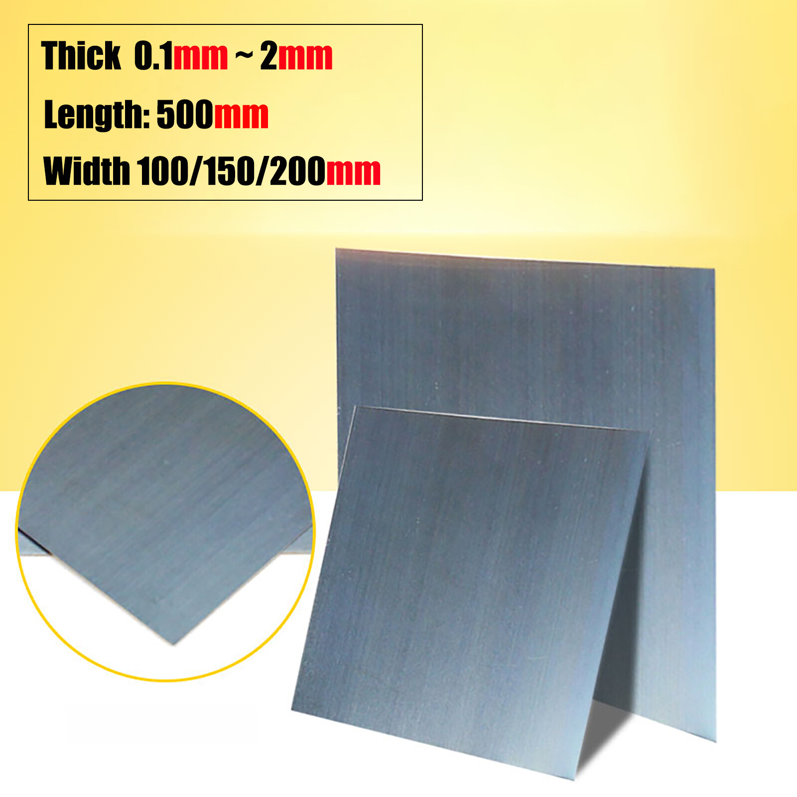 65Mn Spring Steel Sheet Mold Spring Plate Metal Panel 0.1mm~2mm Thick ...