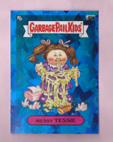2020 Topps Garbage Pail Kids Sapphire MESSY TESSIE Blue Refractor GPK ...