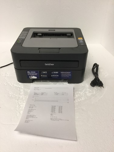 Brother HL-2240 Monochrome Laser Printer 8MB w/ 14K Pages, No Toner ...
