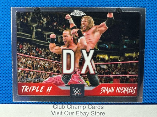 2025 #TAG-DGX DX Triple H-Shawn Michaels Topps Chrome WWE Tag Team ...