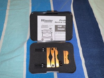 Wheeler Professional Reticle Leveling System PRLS Scope Mounting Tool w ...