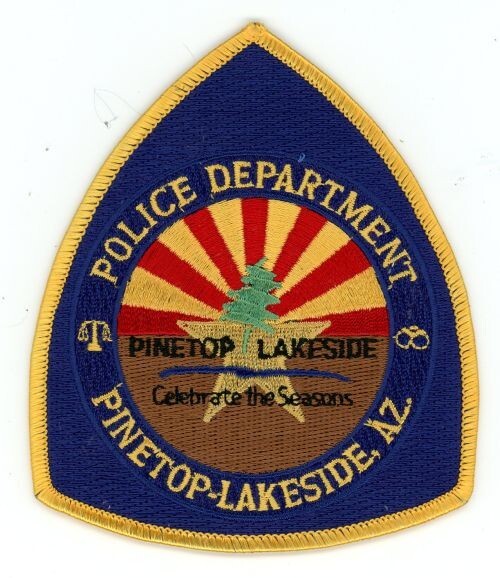 ARIZONA AZ PINETOP LAKESIDE POLICE NICE SHOULDER PATCH SHERIFF | eBay