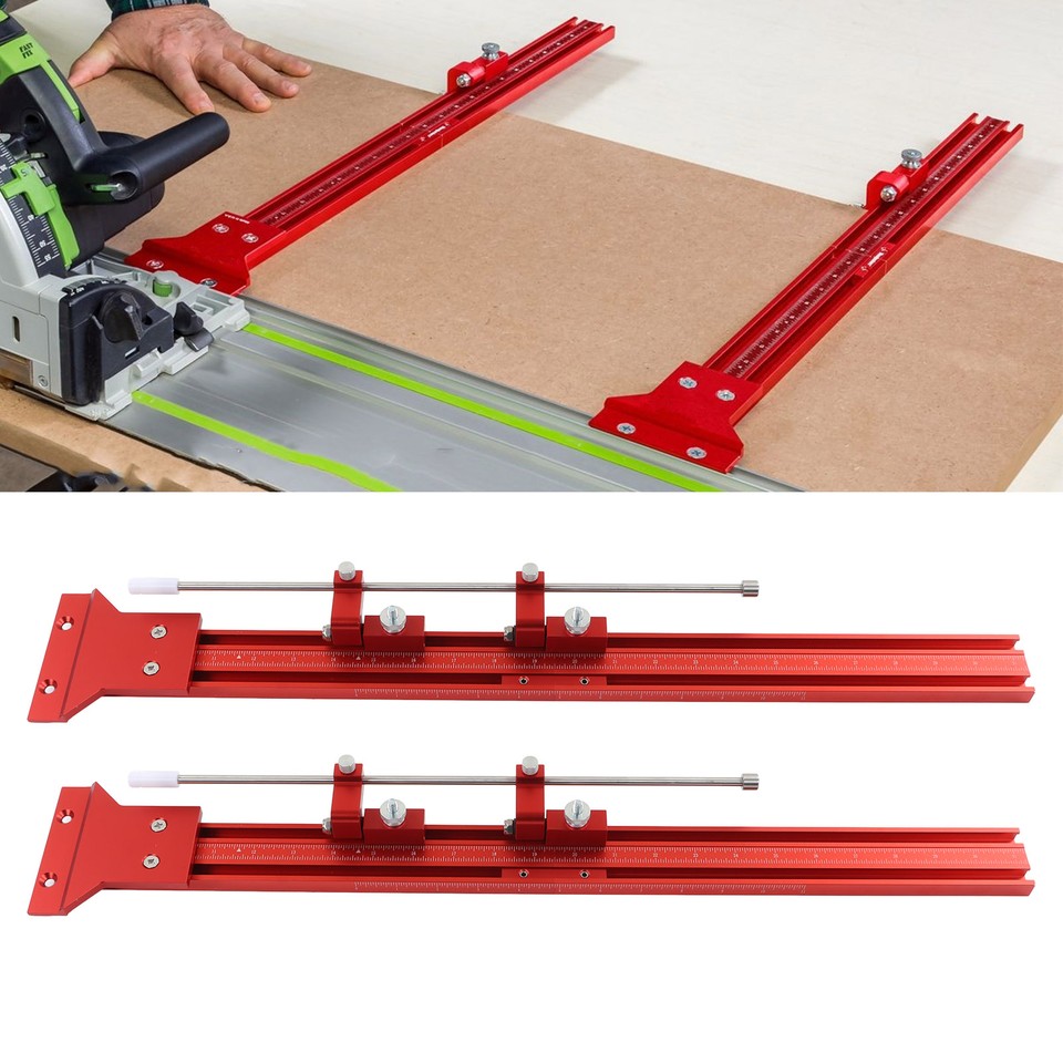 Parallel Guide Rail System Circular Saw Track Set Aluminum Alloy Guide ...