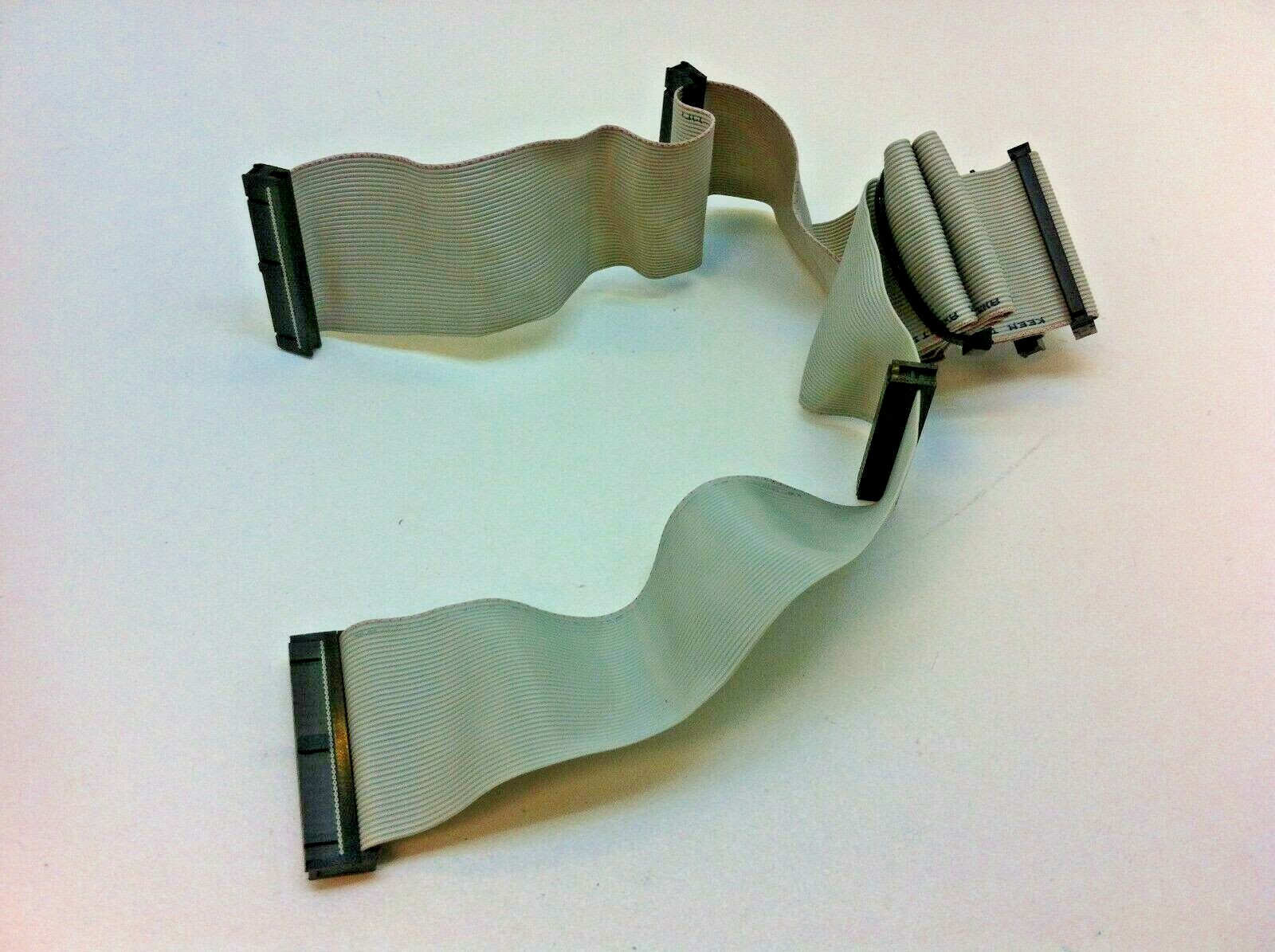 Desktop PC Hard Drive HDD IDE Cable Flat Ribbon W/6 Connectors Long ...